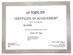 2 Jenis Sertifikat Tes TOEFL dan Cara Mendapatkannya
